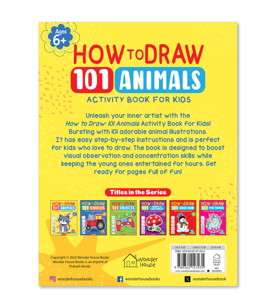 101 Learn to Draw drawing Animals